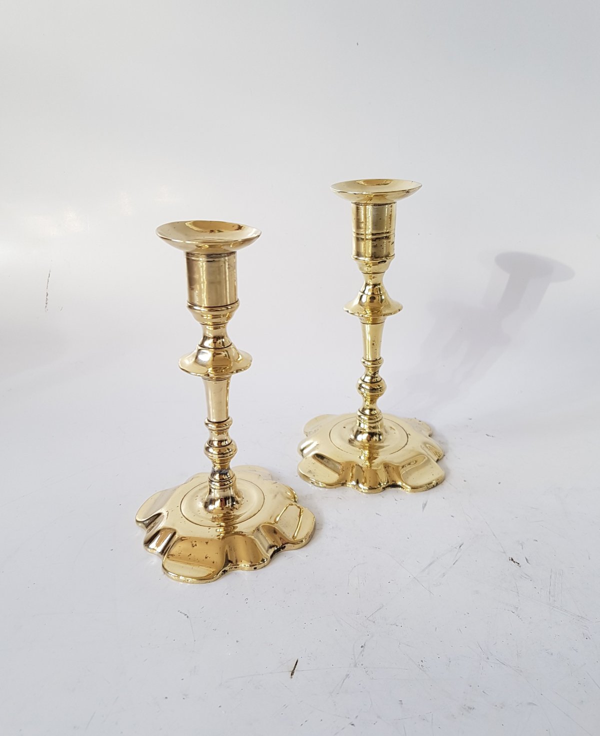 Barok lysestager i messing - Lysestager - Heldigt.dk