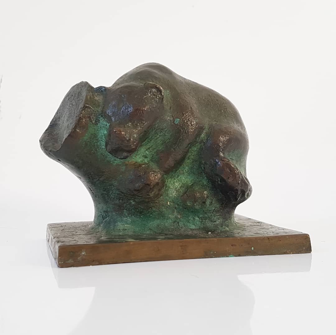 Massiv bronze figur - Bronze - Heldigt.dk