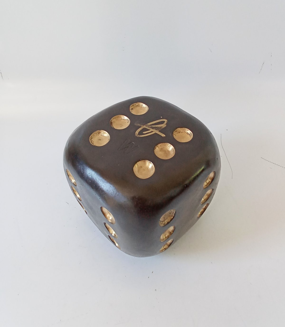 Andreas Wargenbrant Bronze Skulptur " The winner takes it all " - Solgte varer - Heldigt.dk