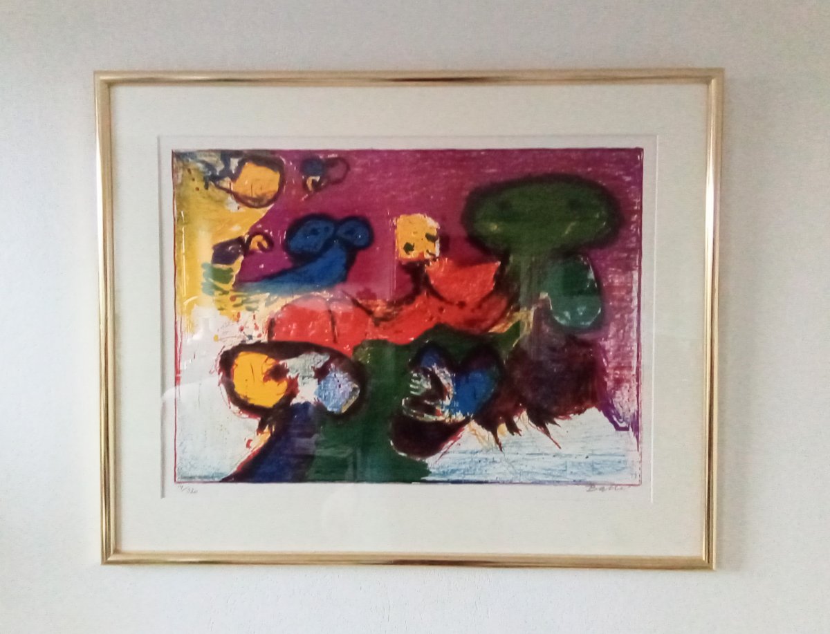 Mogens Balle litografi - Malerier - Heldigt.dk