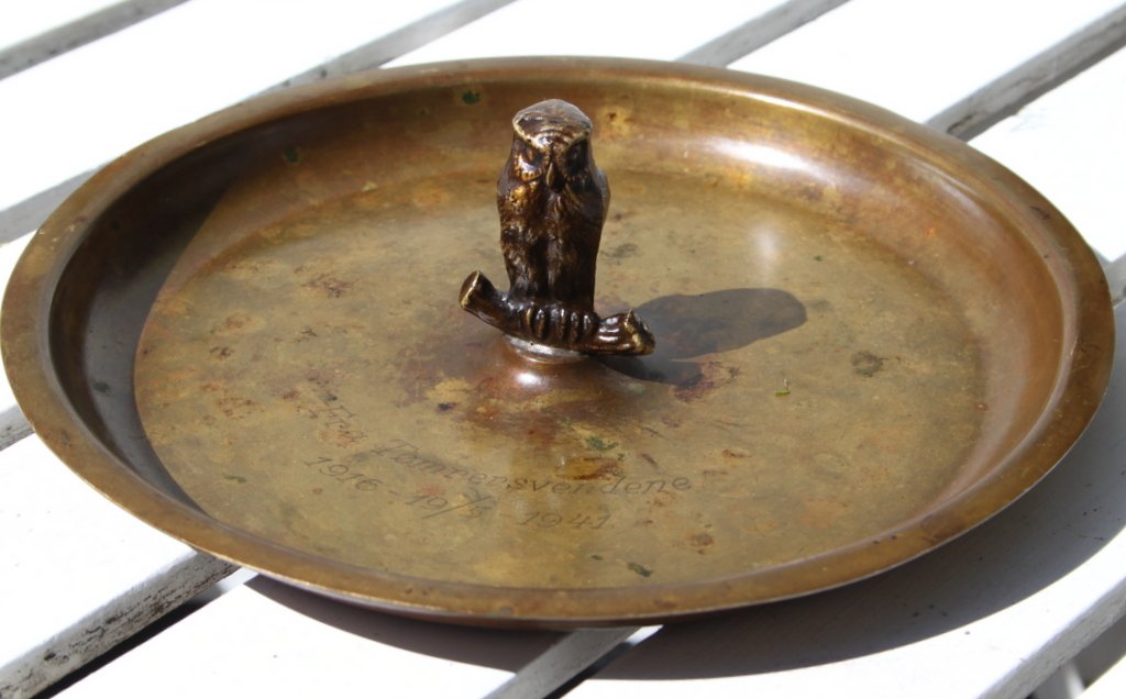 H.F Ildfast Bronze fad - Bronze - Heldigt.dk